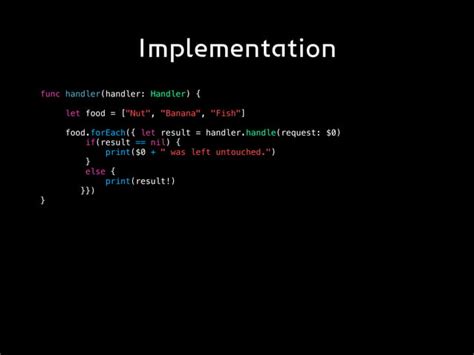 Swift Chain Of Responsibility Pdf Web Development Internet