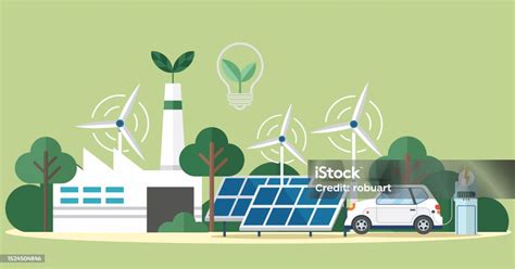 태양 전지판과 태양이 있는 배터리 재생 가능한 스마트 전력 오프 그리드 시스템에서 전기 자동차 충전 재생 에너지에 대한 스톡