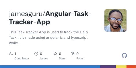 GitHub Jamesguru Angular Task Tracker App This Task Tracker App Is Used To Track The Daily