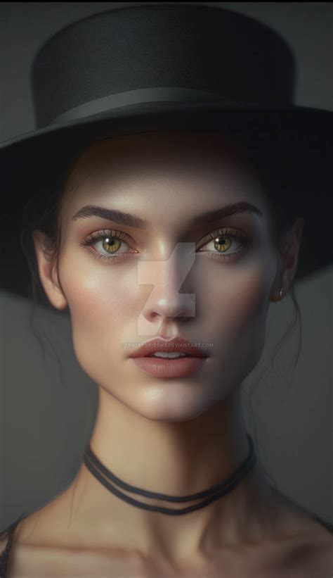 Beauty Girl With Fancy Hat By Ernestoriosmx On Deviantart