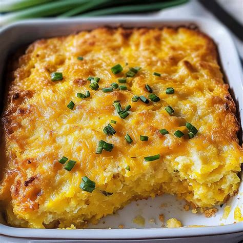 Summer Squash Cornbread Casserole