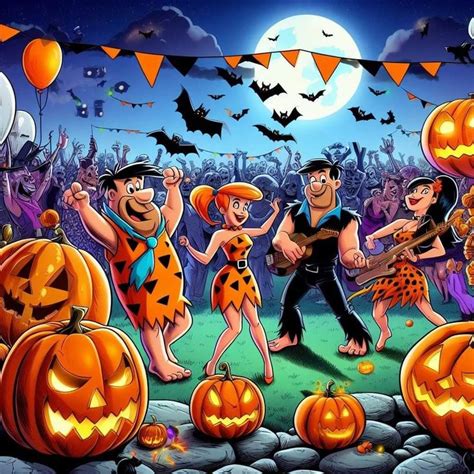 Pin By Marco Gálvez Molina On Picapiedras Halloween Wallpaper Cute