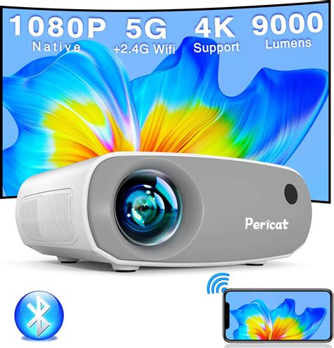 Amazon Com Electric Focus 5G WiFi Mini Bluetooth Projector 4K Support 300 ANSI HD 1080P