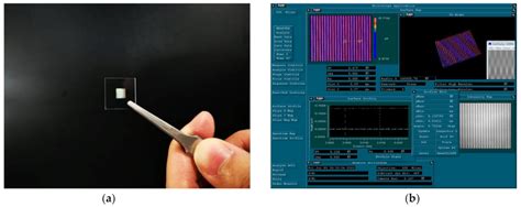 A Photograph Of A Fabricated Sample B Morphology Depth