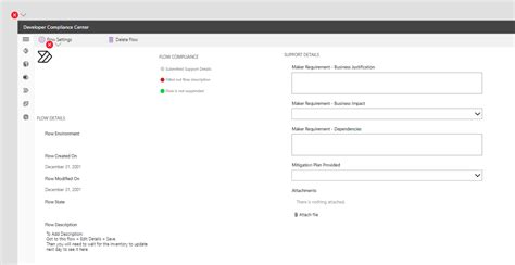 [coe Starter Kit Question] Developer Compliance Center App For Flows · Issue 2374