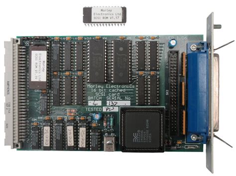 Morley Electronics 16 Bit Cached SCSI Card Peripheral Computing History