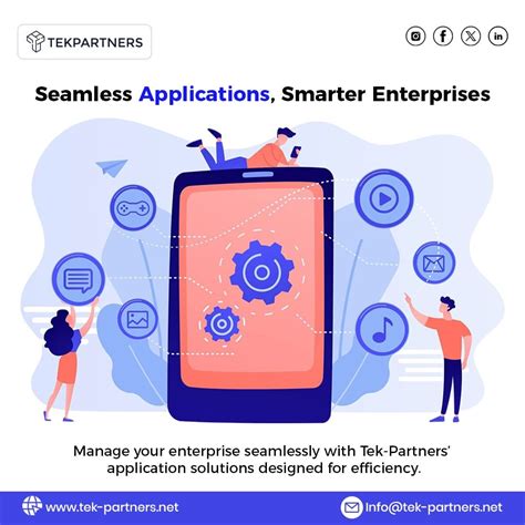 Enterprisesolutions Smartapplications Businessgrowth Digitalinnovation Tekpartners