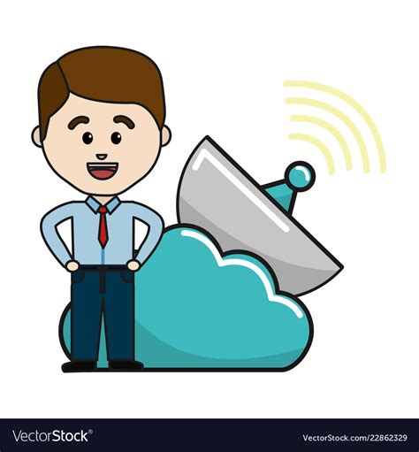 Isolated Web Hosting Design Royalty Free Vector Image