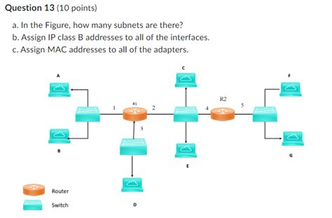 Solved Question 13 10 ﻿pointsa ﻿in The Figure How Many