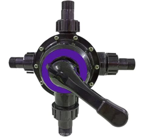 Multiport Valve Side Mount Capricans Aqua