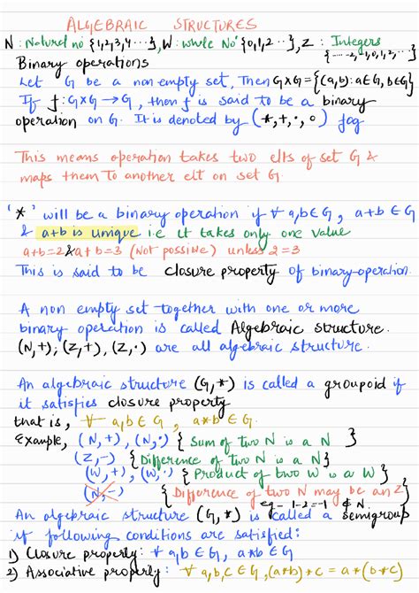 Algebraic Structures Groups Semigroups And Permutations In Mathematics