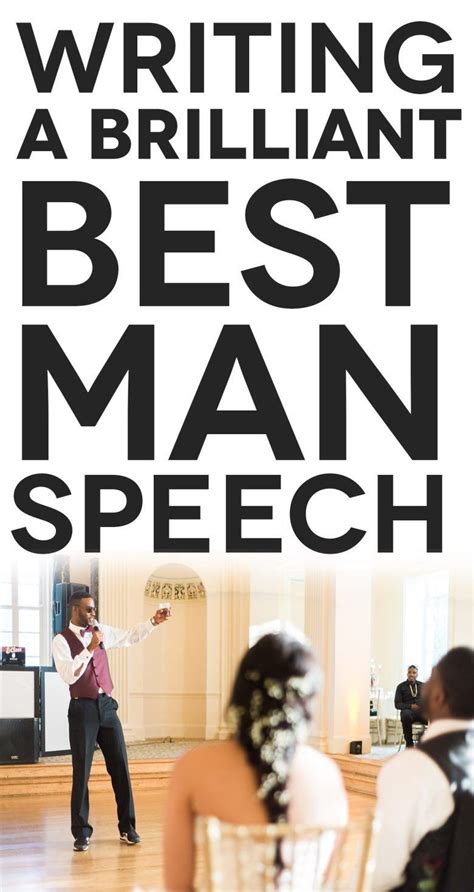 Easy Ways To Write The Perfect Best Man Speech A Practical Wedding Best Man Speech Examples