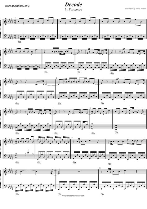 Decode Paramore