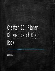 1 Chapter 16 Lecture1 Annotated Final Version Pdf Chapter 16 Planar