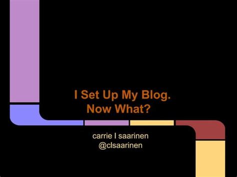 I Set Up My Blog Now What Worksheet Docx Internet For Beginners
