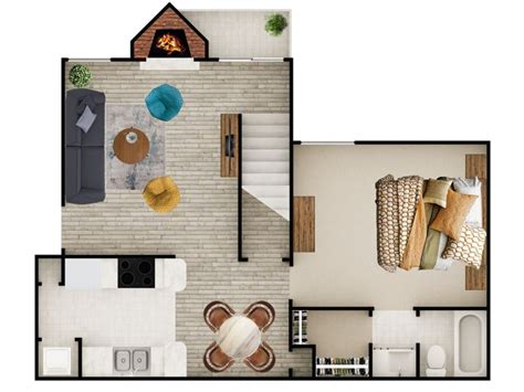 Amazing 2d Colored Floor Plans Upwork