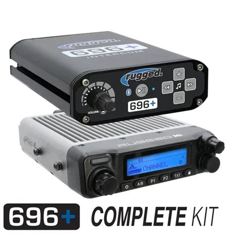 696 Complete Master Communication Kit With Intercom And 2 Way Radio