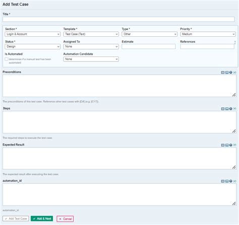 Adding Test Cases Testrail Support Center Adding Test Cases Testrail Support Center