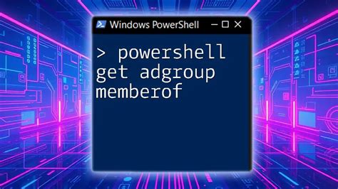 Mastering Powershell Add Adgroupmember With Ease
