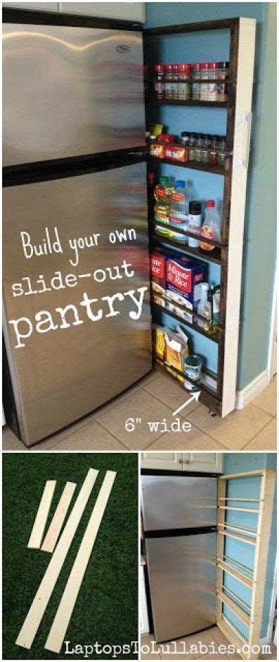 Build Your Own Slide Out Pantry Heathers Handmade Life In 2024 Diy