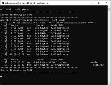 Simple Network Throughput Testing Polar Clouds
