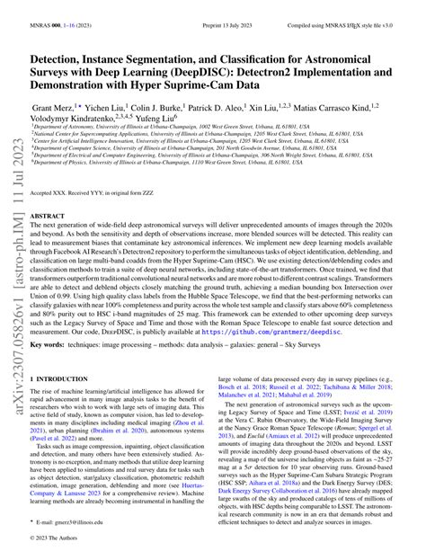 Pdf Detection Instance Segmentation And Classification For