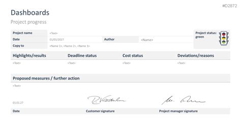 Project Status Report PowerPoint Template