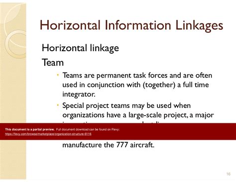 Organization Structure PPT Slide Deck