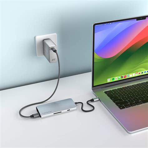Usb C Multiport Adapter 8k With Ethernet V3 Satechi Apple And Pc