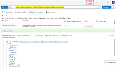 Configure Local Idp In Azure Ad Using Api Stack Overflow