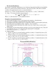 Normal Distribution Z Test T Test Pdf C The Normal Distribution The Normal Or Gaussian