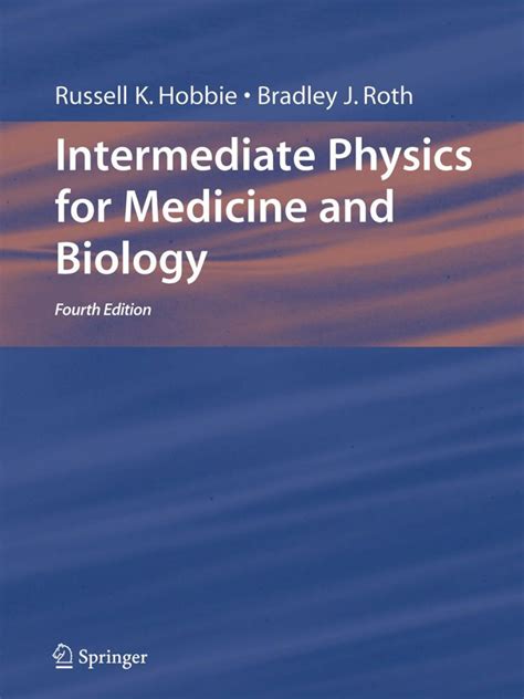 Intermediate Physics For Medicine And Biology Nhbs Academic