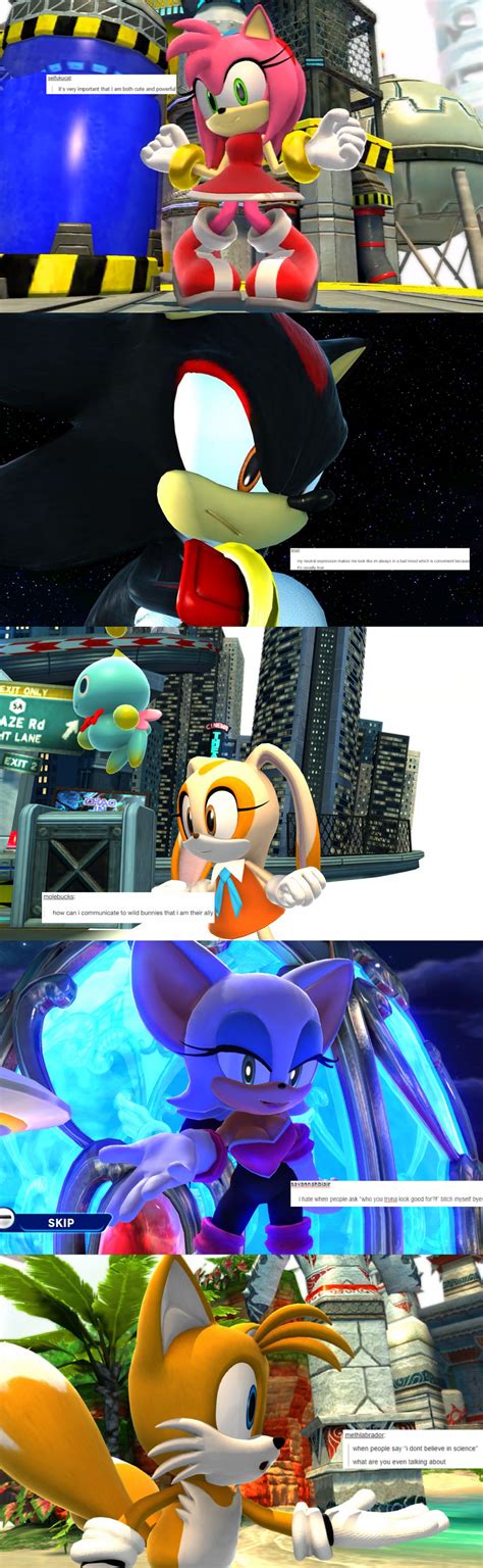Sonic Text Posts By Itsfionna On Deviantart