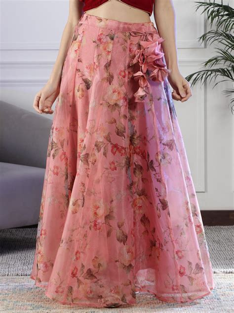 Buy Neudis Floral Printed Flared Maxi Skirt Skirts For Women 27191494