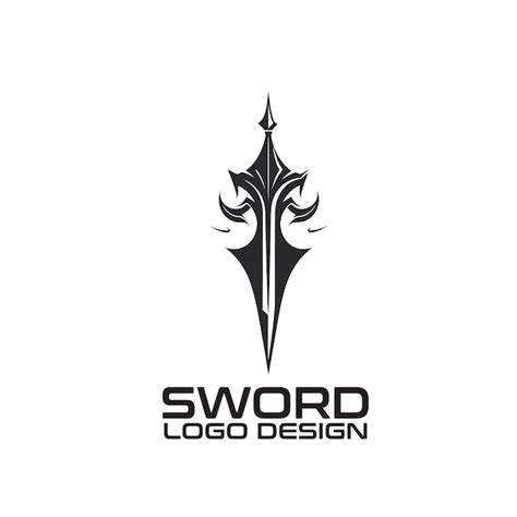 Premium Vector Sword Vector Logo Design Premium Vector Sword Vector Logo Design