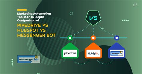 Marketing Automation Tools An In Depth Comparison Of Pipedrive Vs Hubspot Vs Messenger Bot