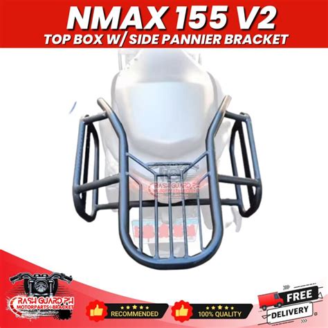 Yamaha Nmax V1 V2 Top Box Bracket With Side Pannier Heavy Duty