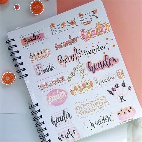 Bullet Journal Title Ideas