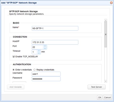 Using A Remote Sftp Service As Network Storage For Your Mft Server Jscape