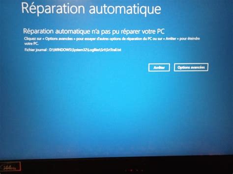 c windows system32 logfiles srt srttrail txt r laptops