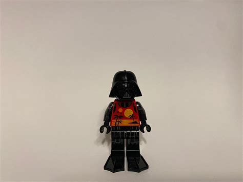 Darth Vader Lego Minifigure Etsy