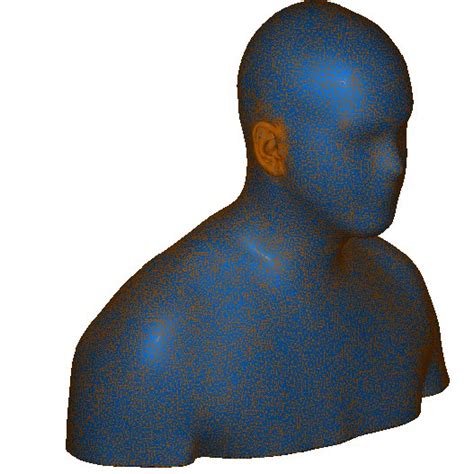 Final Mesh With Surfaces Indicated In Blue And Mesh Edges In Orange Download Scientific Diagram