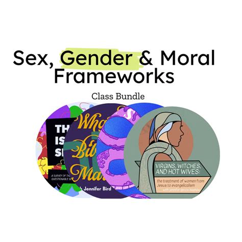 Sex Gender And Moral Frameworks Bundle — The Bible For Normal People