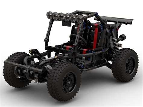 Lego Moc Framework Black Buggy Buwizz 20 By Cokoboko1 Rebrickable Build With Lego