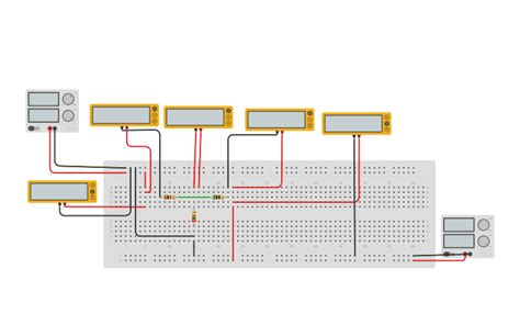 Circuit Design Rangkaian Loop Tinkercad