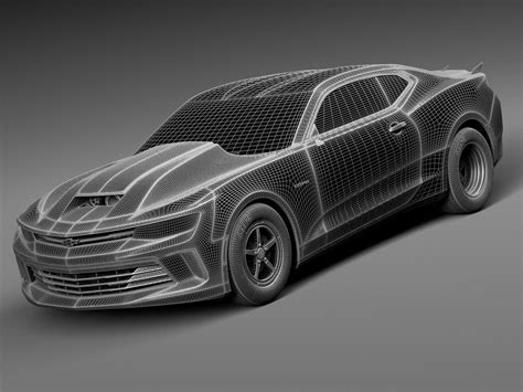 Chevrolet Camaro Copo 2016 3d Model By Squir
