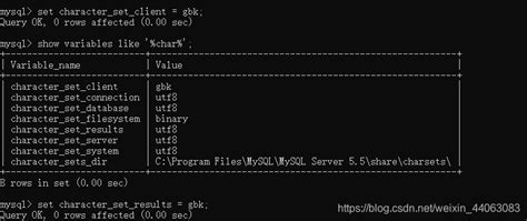 Mysql客户端的中文乱码问题处理 Csdn博客
