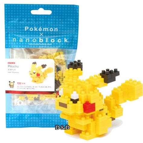 Pikachu Nano Block 24 7 Games And Collectables