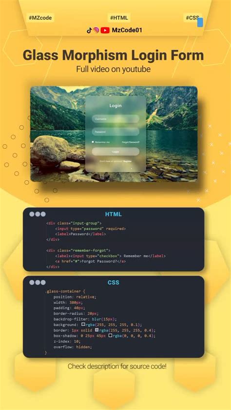 Html Css Javascript Mzcode01 • Instagram Photos And Videos