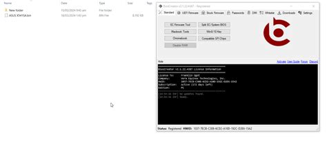 Extract EC Firmware BiosCreator